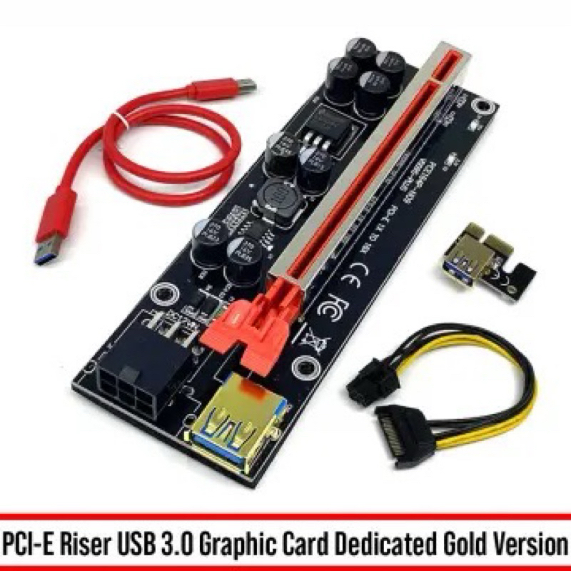 PCIE riser 3.0 external GPU used | Shopee Singapore