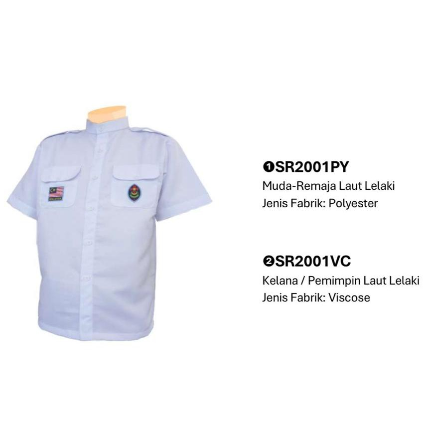 SR2001 Sea Scout Uniform Male [Young/Teen/Male Scout Uniform] | Shopee ...