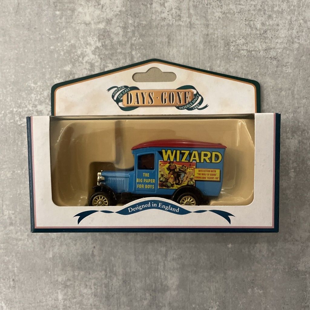 LLEDO 2004 DIECAST. The WIZARD COMIC LIGHT VAN LOT2C6210 2206 | Shopee ...