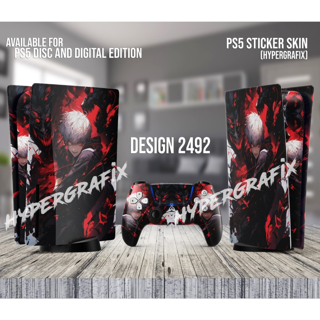 PS5 PLAYSTATION 5 STICKER SKIN DECAL 2492 | Shopee Singapore
