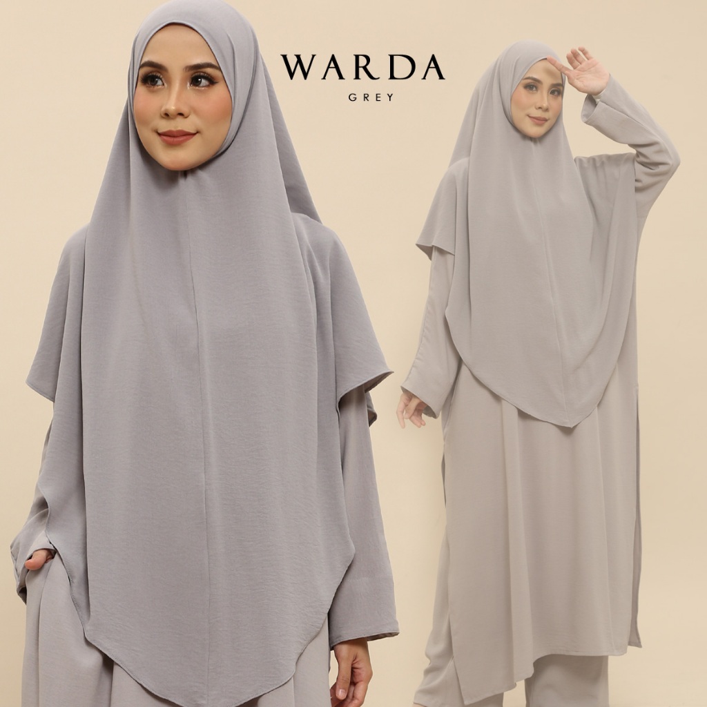 Long Scarf Khimar Warda Ironless Scarf Umrah Scarf Long Scarf Cey Scarf ...