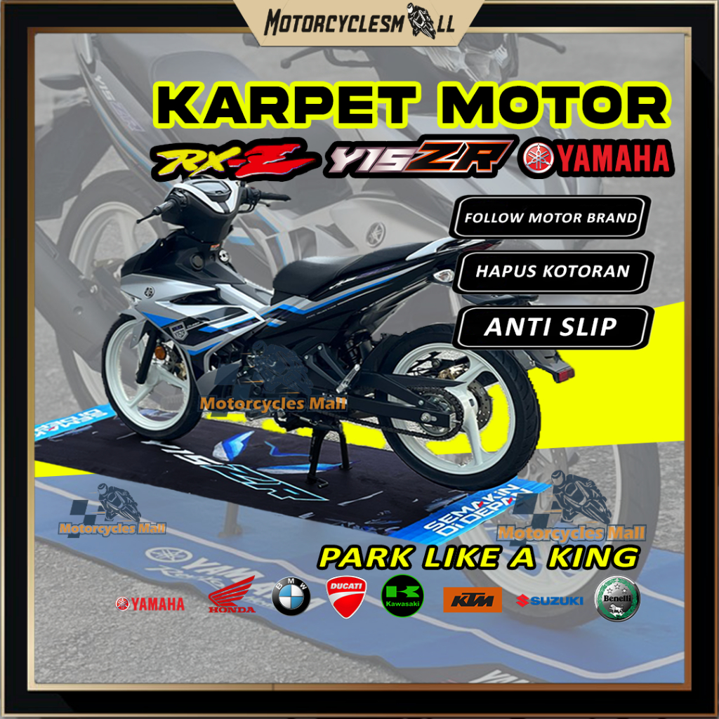 Motorcycle Bike Parking Display Mat Pit Parking Mat FOR Y15ZR BMW ...