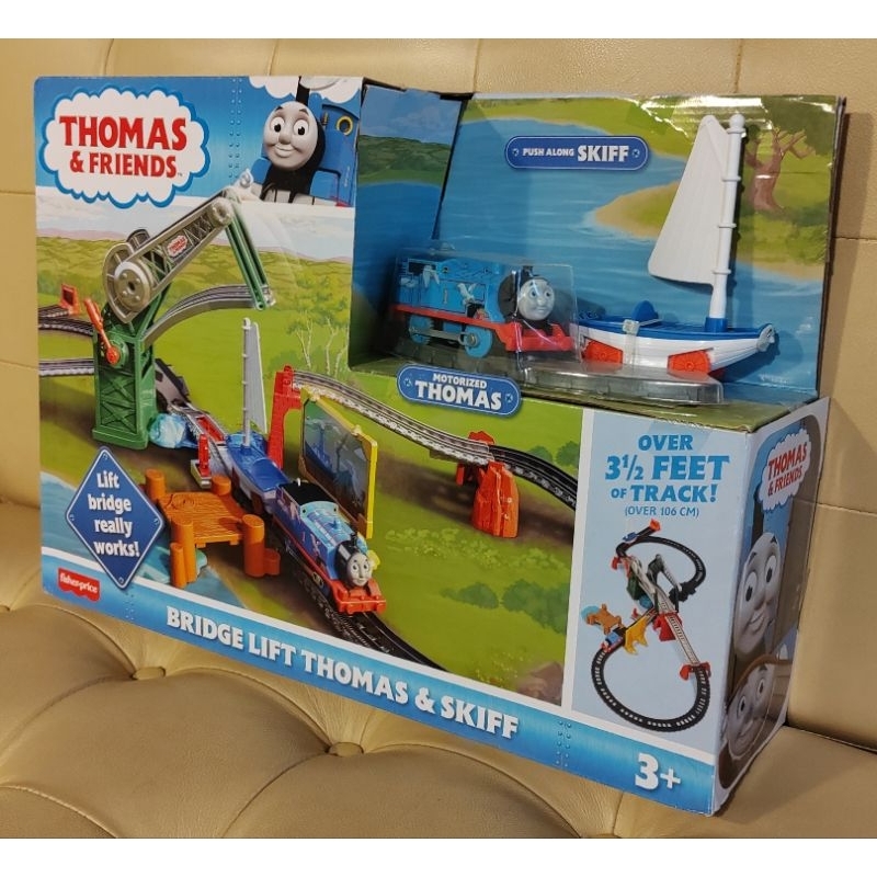 Mattel Fisher-Price Thomas & Friends Bridge Lift Thomas & Skiff 3 1/2 ...