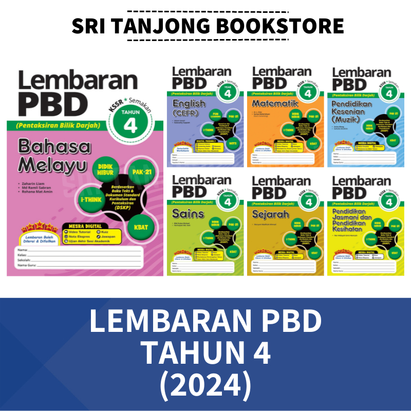[ST Ilmu BAKTI 2024 : SHEET PBD KSSR REVIEW YEAR 4 / YEAR 4 (2024 Edition) | Shopee Singapore