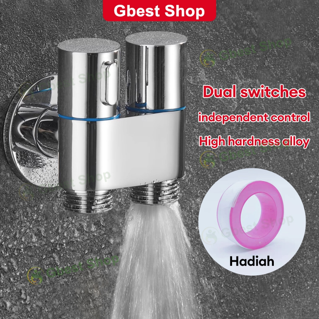 two way water valve Dual Control Valve Washing Machine Bidet Bathroom ...