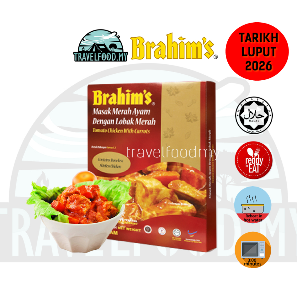 BRAHIMS Ayam Masak Merah Lobak Carrot Chicken to eat meal guna ...