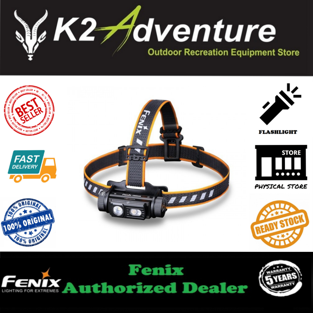 Fenix HM60R Luminus SST40 LED 1200 Lumens Rechargeable Headlamp ...