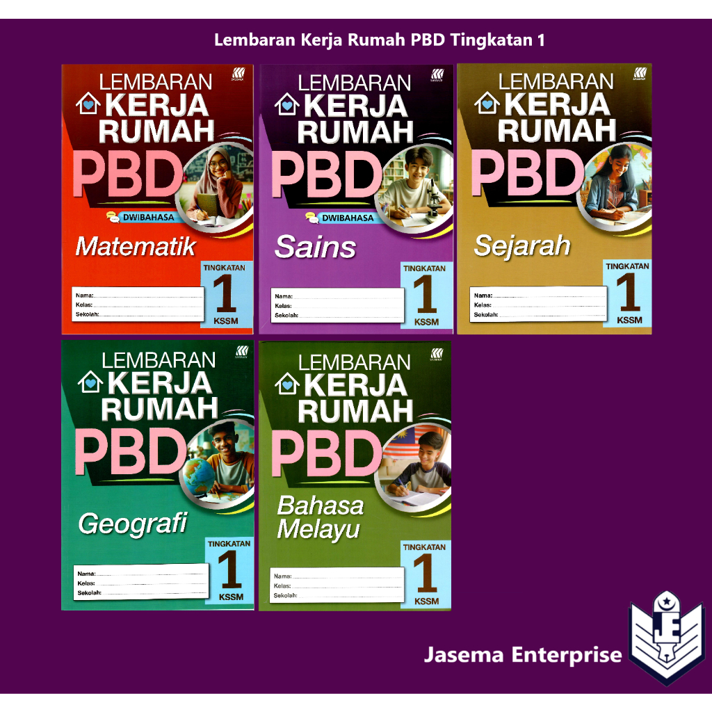 Pbd House Work Sheet Level 1 Malay Language | English | Math | Science ...