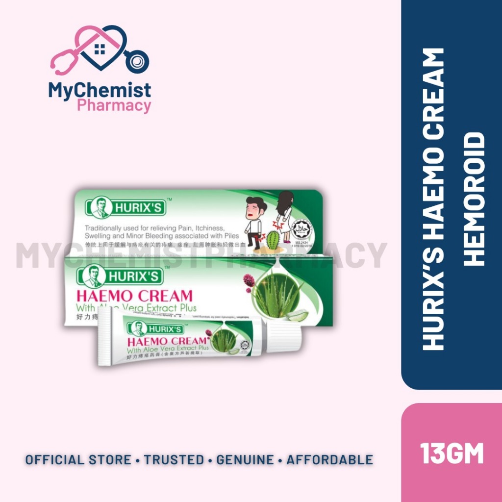 Hurix's Haemocare Hemorrhoid Cream 13gm | Shopee Singapore