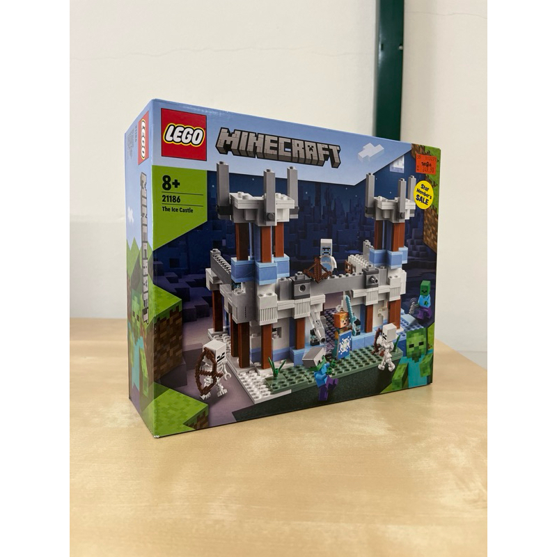 Lego 21186 Minecraft The Ice Castle Misb | Shopee Singapore