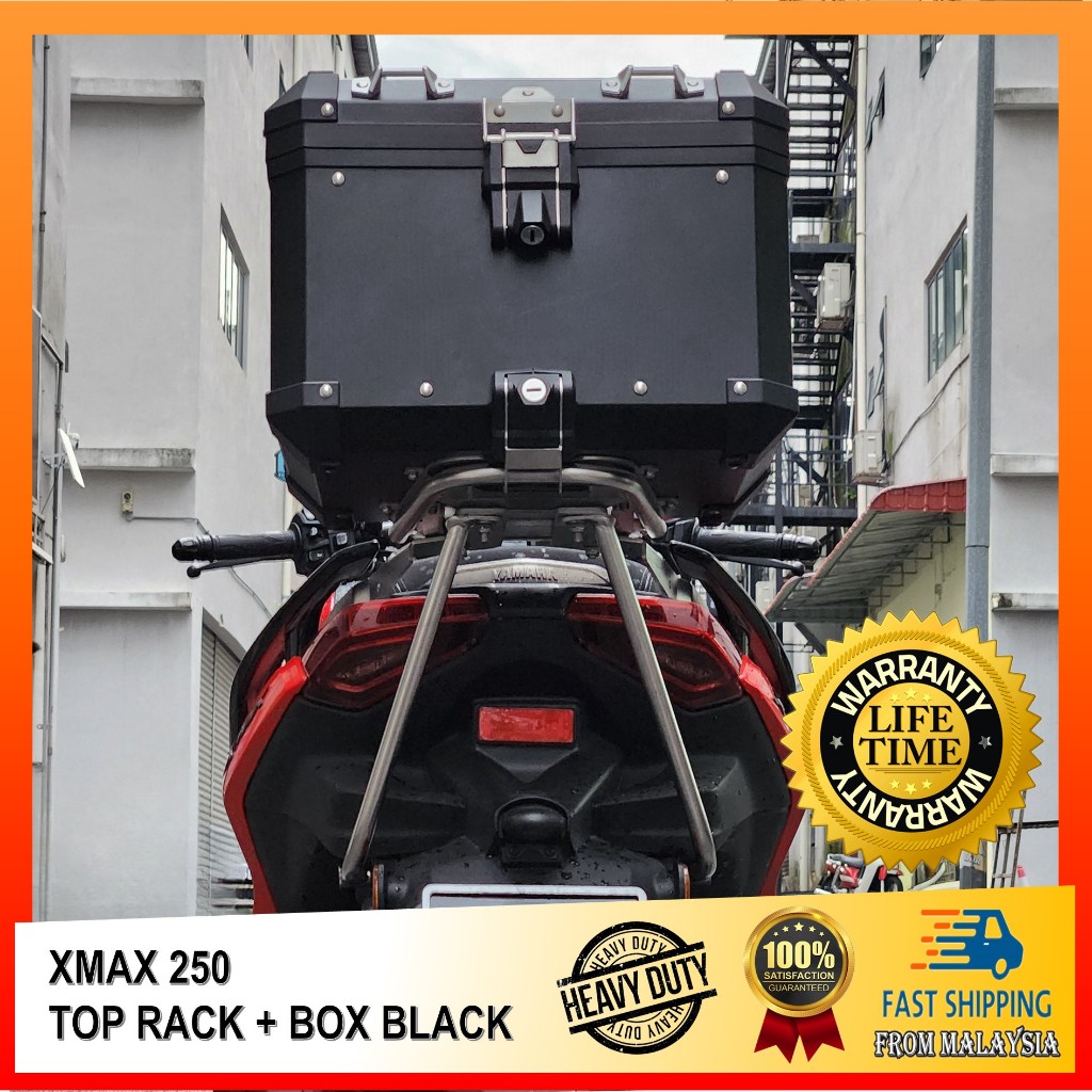 Yamaha XMAX V1 V2 2023 Top Rack Rak Pemegang Box Kargo Rak Kurungan ...