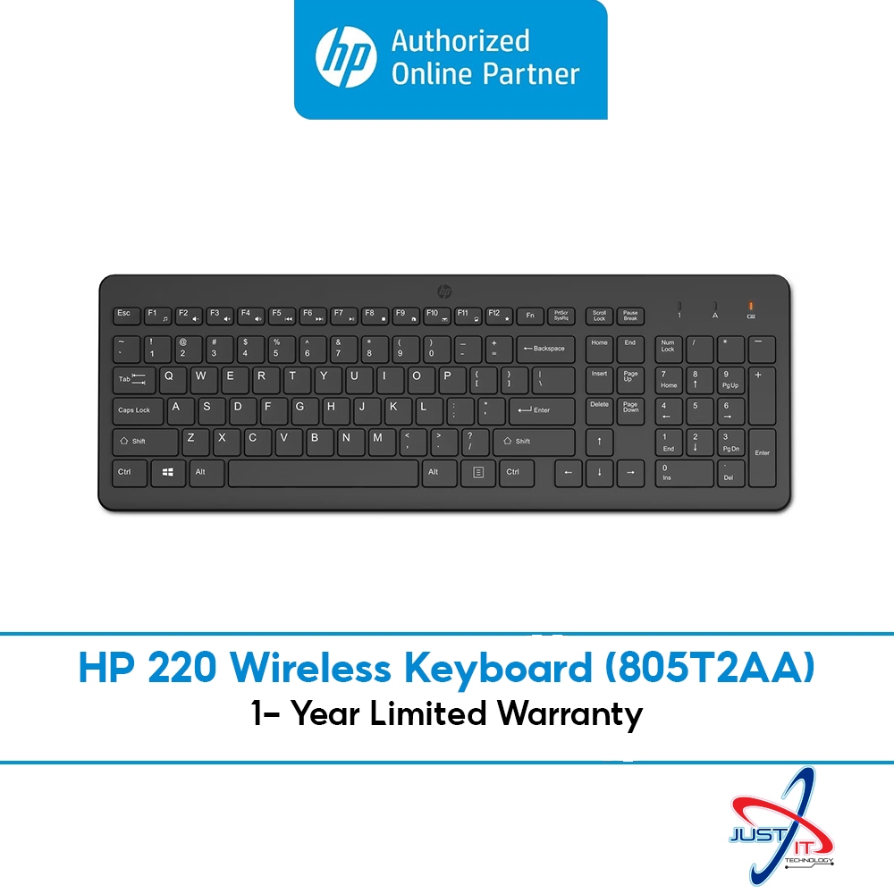 HP 220 WIRELESS KEYBOARD (805T2AA) | Shopee Singapore