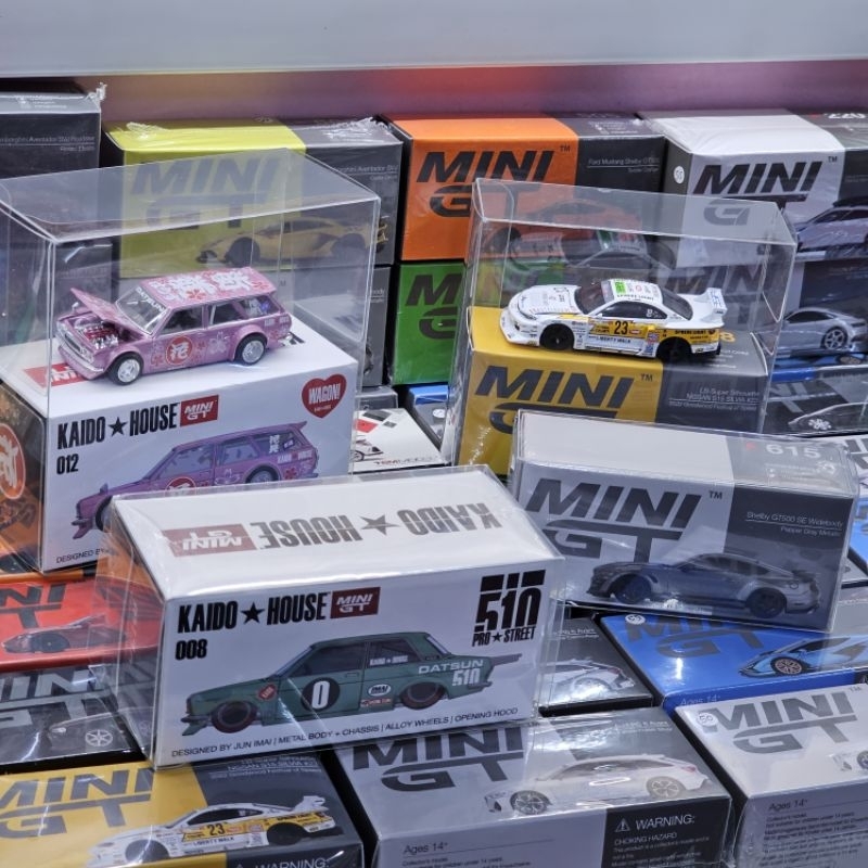 BOX PROTECTOR FOR MINI GT, KAIDO HOUSE MINIGT PLASTIC (CAR NOT INCLUDED ...