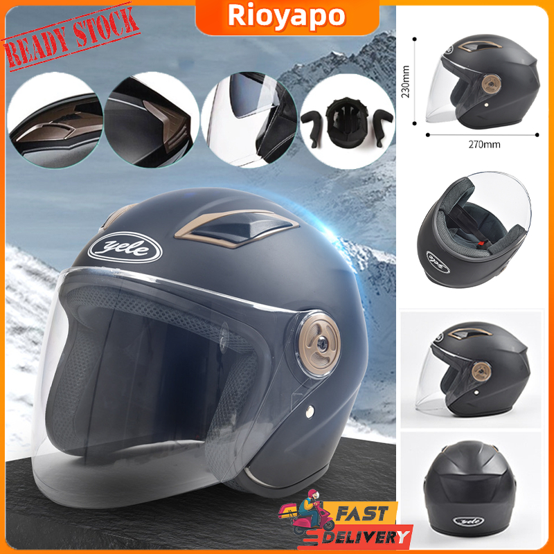 Topi Keledar Helmet Motor Helmet Motorcycle Helmet keledar Open Face ...