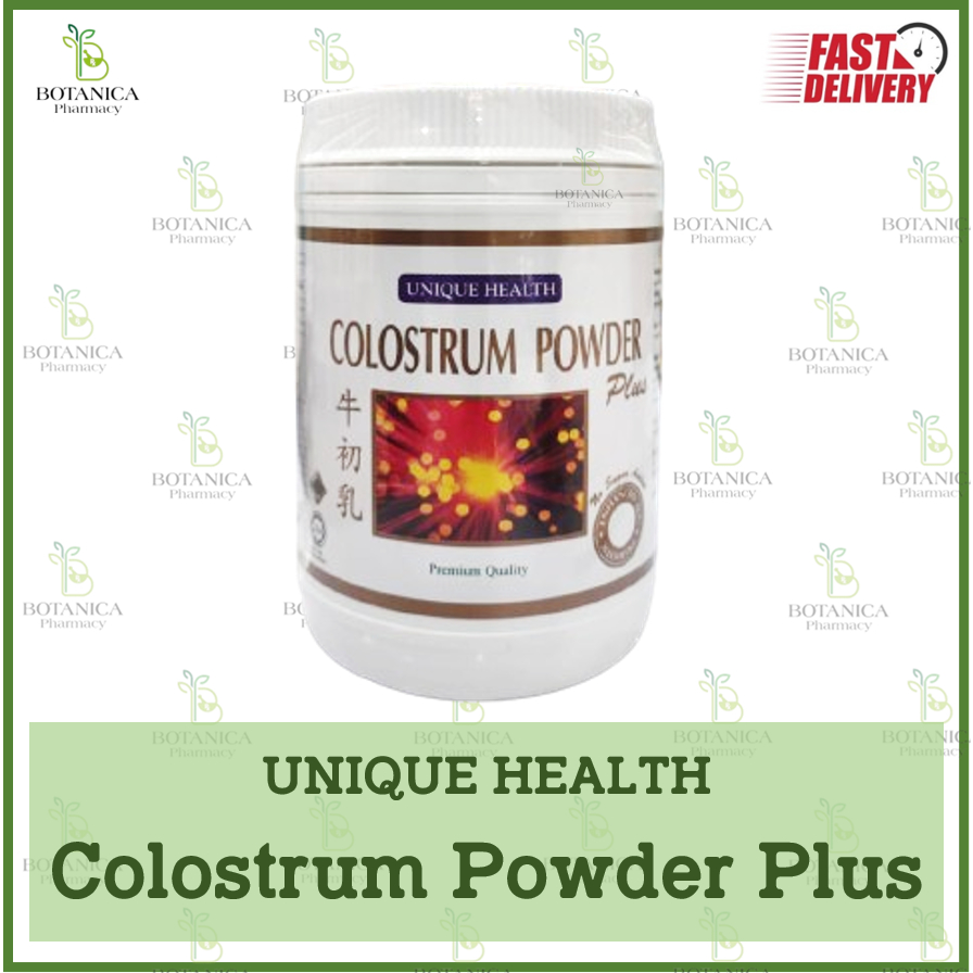 UNIQUE HEALTH COLOSTRUM MILK POWDER PLUS 500g (EXP: 10/2025) | Shopee ...