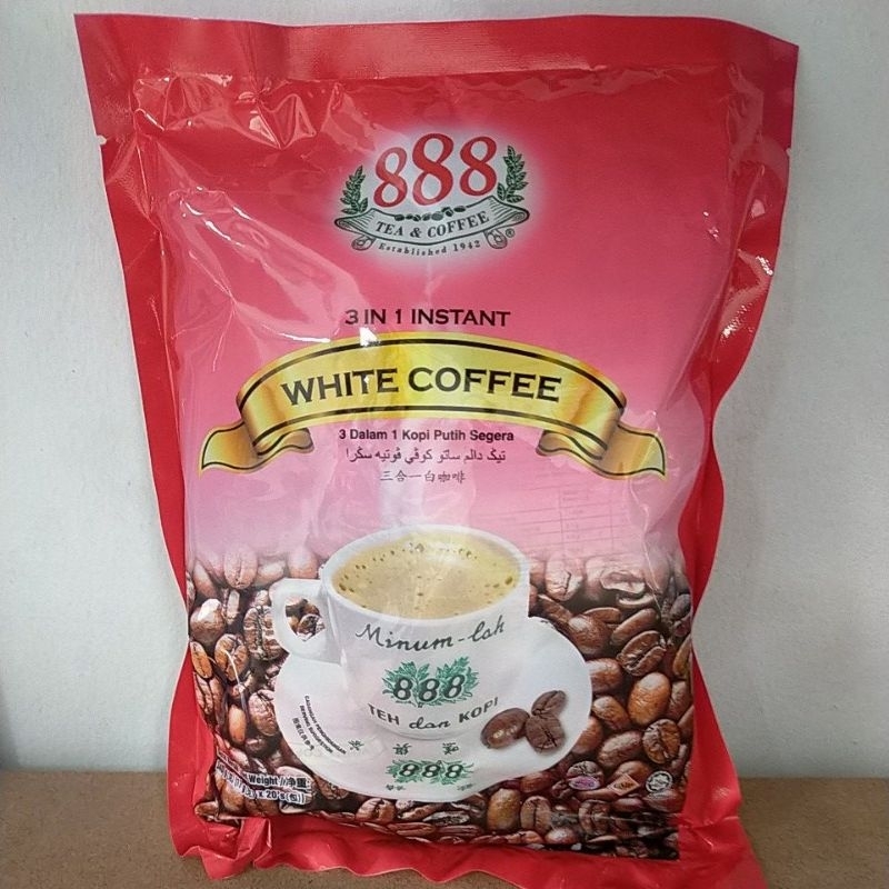 888 3 in 1 Instant White Coffee Value Pack (17g x 20 sachets) | Shopee Singapore
