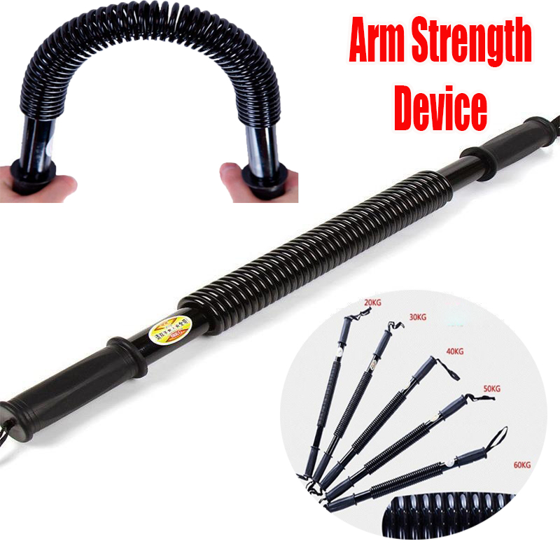 Gym Heavy Duty Power Twister Spring Bar Strength Bar Bend Chest Arm ...