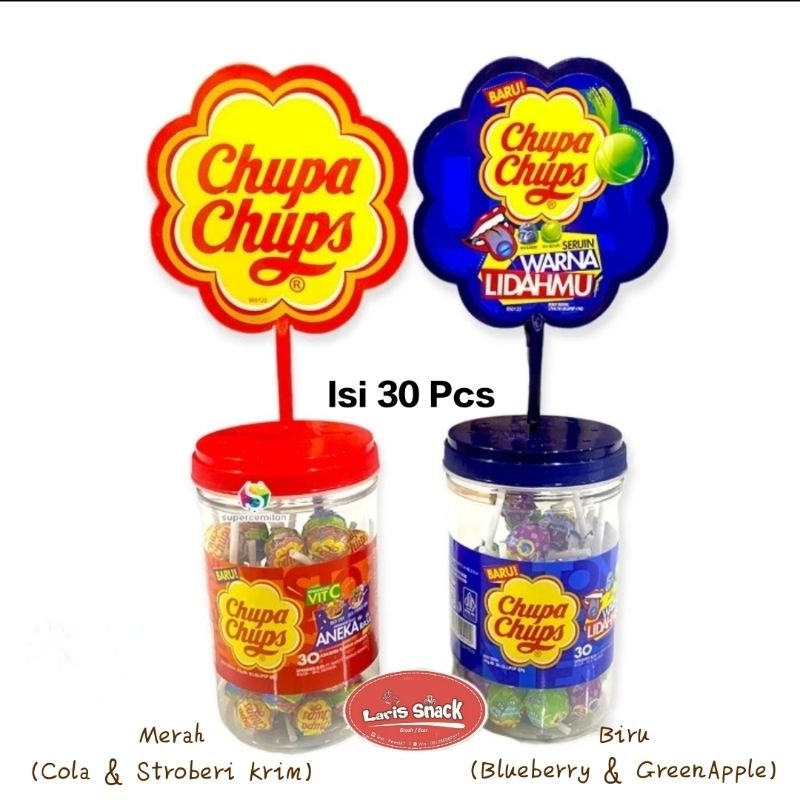 30 Packs LATEST Chupa Chups Chupa Chup Lollipop Assorted with Full Set ...