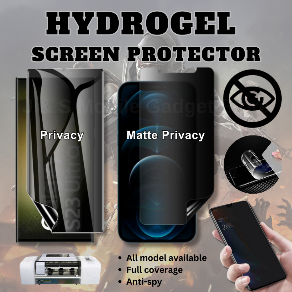 Hydrogel Privacy Screen Protector / LG K22 / K92 / K62 / K71 / K42 ...