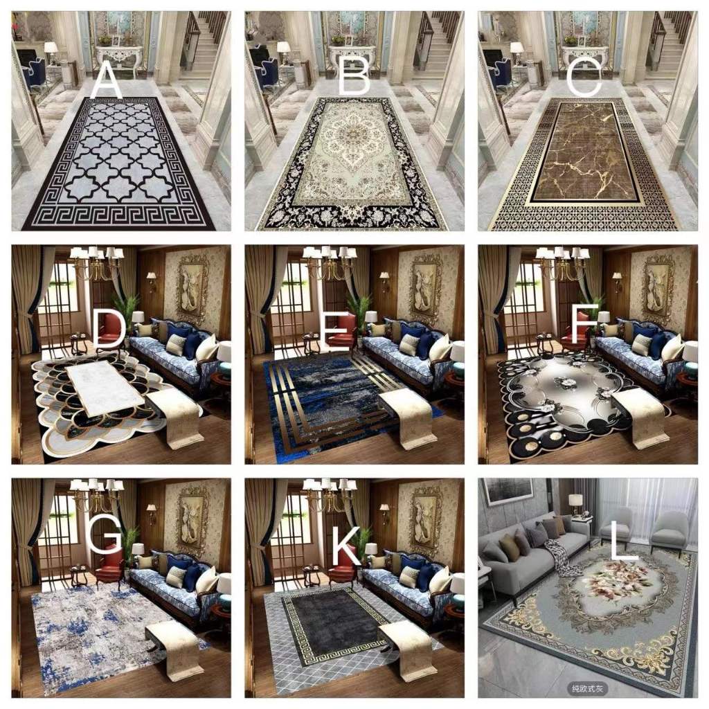6XL ( 300*200cm ) Crystal Velvet Carpet 5D / Floor mat / Rugs/ Carpets ...