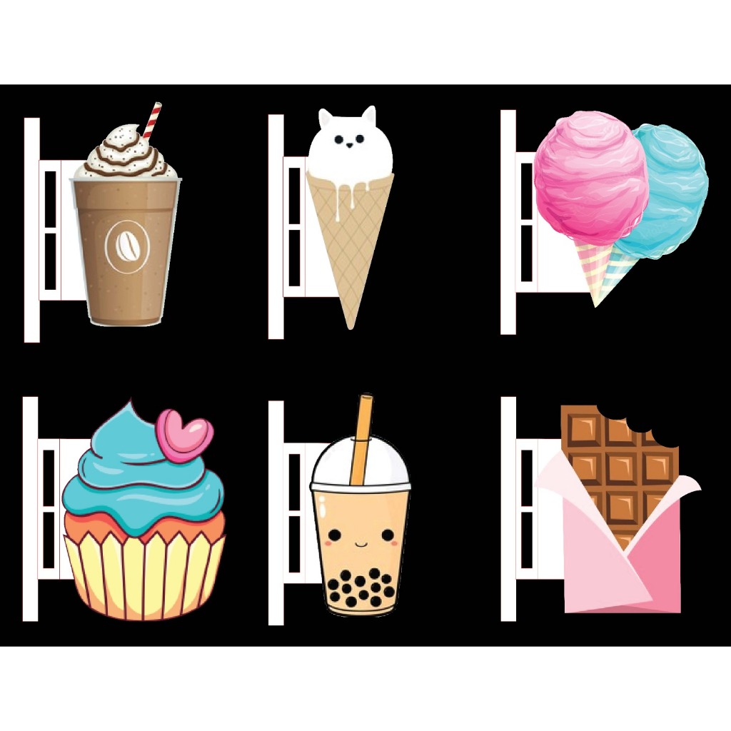 Corridor Food Sign Cafe Signage - Business Coffee Sweets Chocolate ...