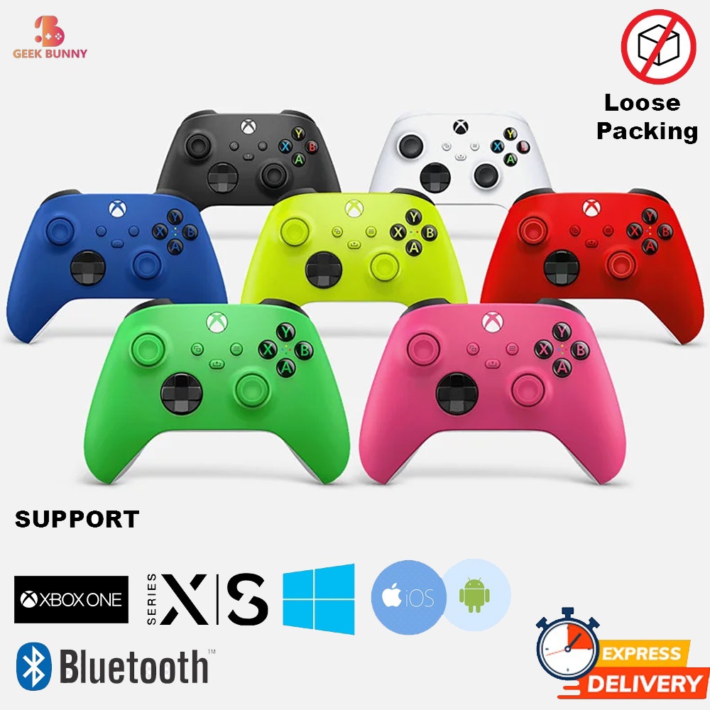 Xbox Core Wireless Gaming Controller –Loose Pack – Xbox Series X|S, Xbox One, Windows PC ...