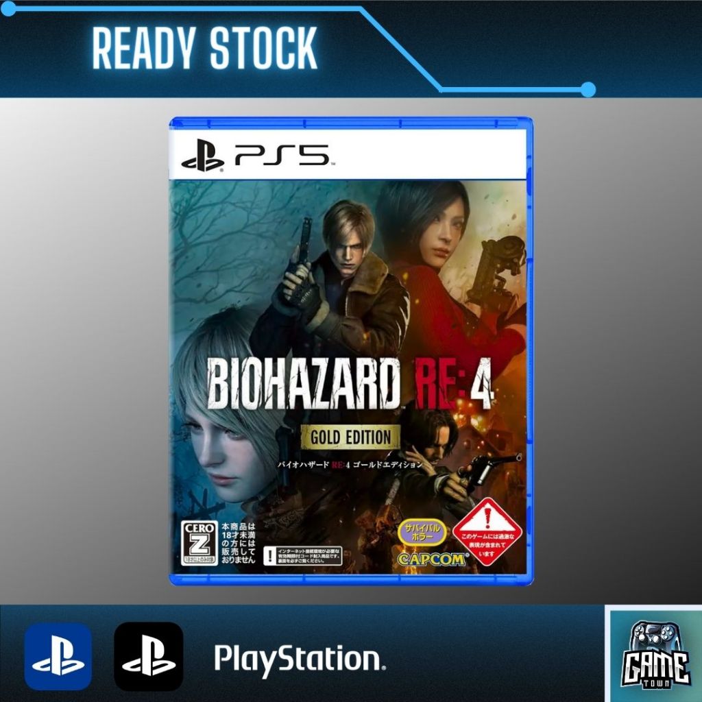 PS5 / VR2 Resident Evil 4 Remake / Gold Edition 恶灵古堡 / 生化危机 4 重制版 / 黄金版 ...