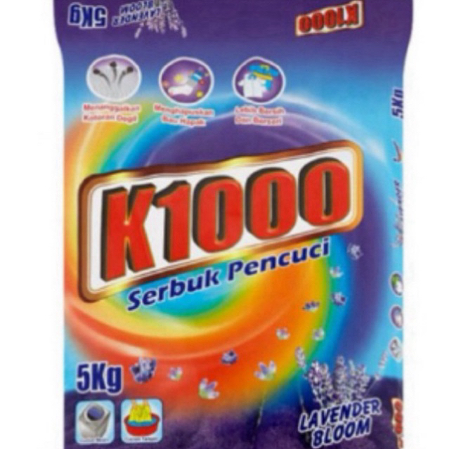 K1000 Detergent Powder 5kg | Shopee Singapore