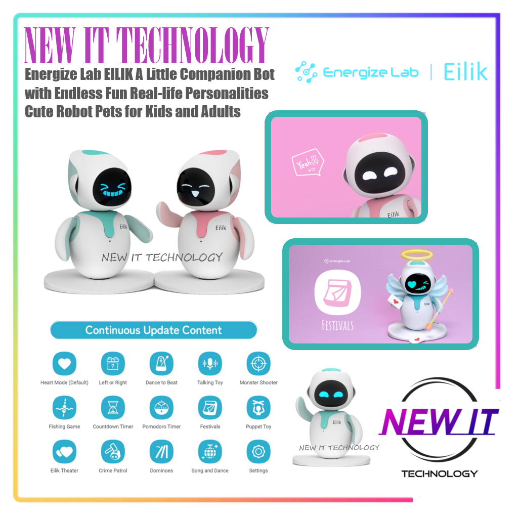 Energize Lab EILIK A Little Companion Bot with Endless Fun Real-life ...