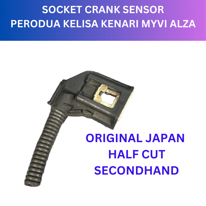 Perodua Kelisa Kenari Myvi Alza Crank Sensor Socket -Used | Shopee ...