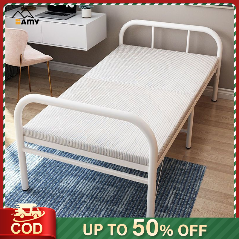 Amy Katil Lipat Foldable Bed Frame Portable Office Bed katil bujang Bed ...