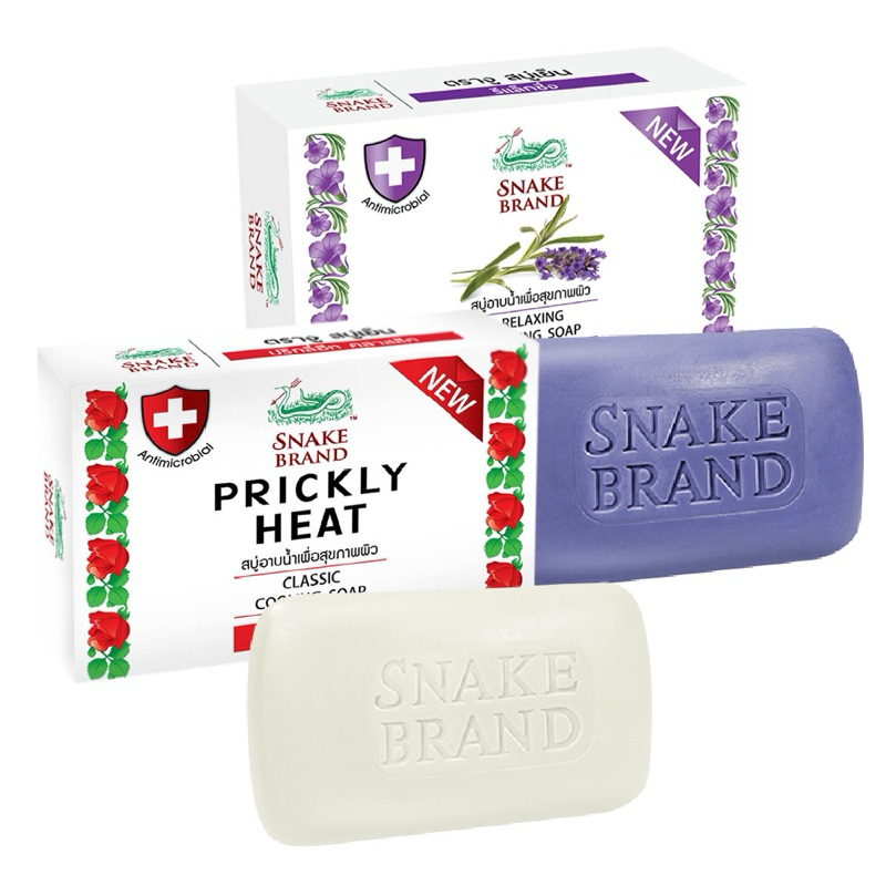Snake Brand Prickly Heat Cooling Soap(1pc) | Shopee Singapore