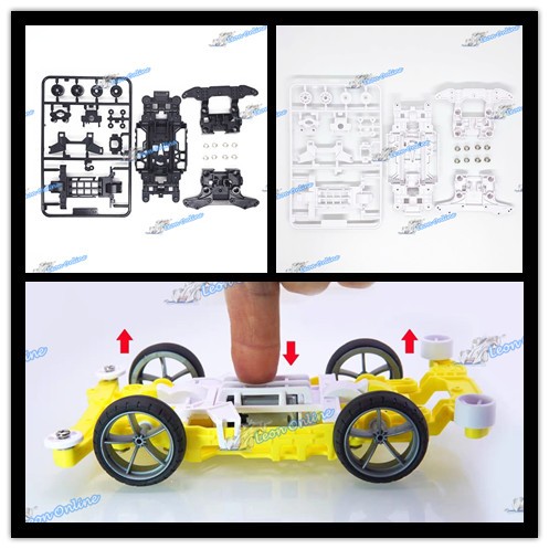 Tamiya imi MS Chassis Suspension System (JiePin) For Mini 4WD | Shopee ...