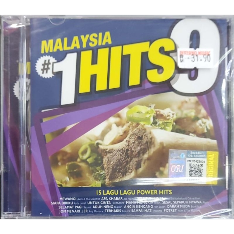 1 Hits 9 (2015) - 15 Lagu-Lagu Power Hits (CD) | Shopee Singapore