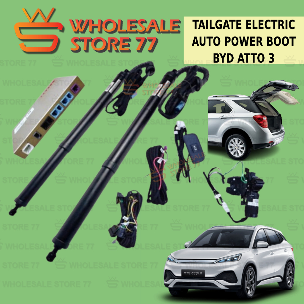 WARRANTY | BYD ATTO 3 Plug & Play Electric Auto Tailgate Power Boot ...