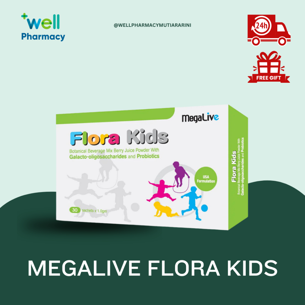 MegaLive Flora Kids(30'S/2X30'S) | Shopee Singapore
