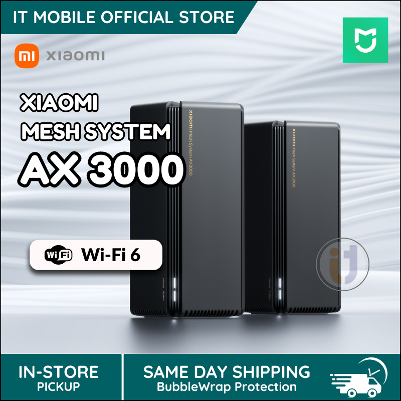Xiaomi Mesh System AX3000 | Dual Band Wifi 6 | Support Up to 254 Device ...