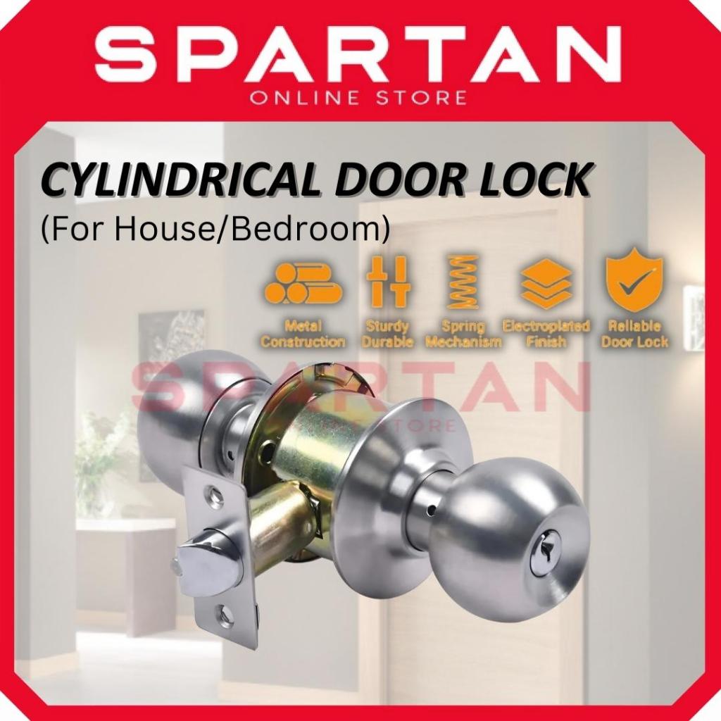 Cylindrical Door Lock Set BK (Round Ball) Tombol Pintu - SS/AC 圆锁 ...