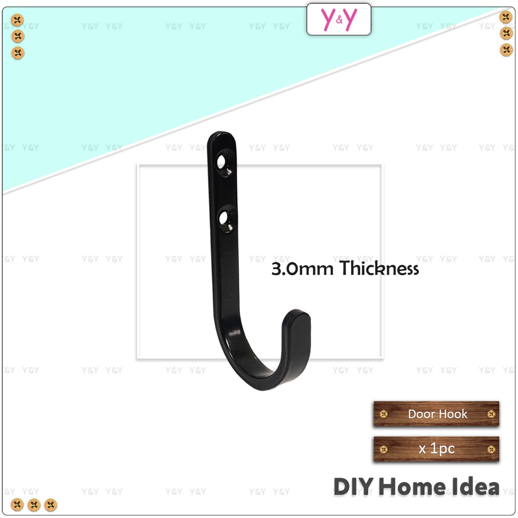 Y&Y Eco J Hook / Wall Mount J Holder / Wall J Hook Hanger / Hanger ...
