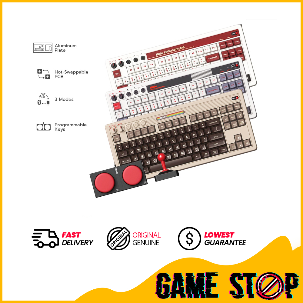 8BitDo Retro Mechanical Keyboard [N Edition & Fami Edition & C64 ...