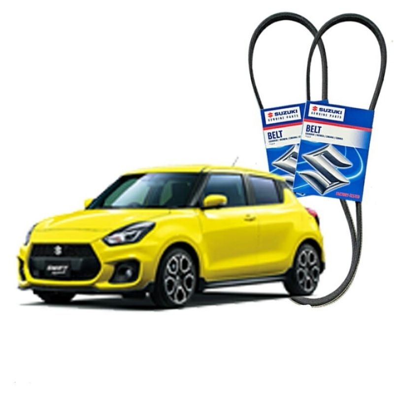 Suzuki swift sport zc33s Suzuki Fan Belt Air Conditioner Belt Cooler Belt (Full Set) | Shopee ...