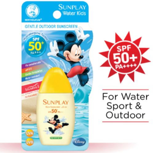 SUNPLAY DISNEY WATER KIDS SUNSCREEN SPF 50 35G | Shopee Singapore