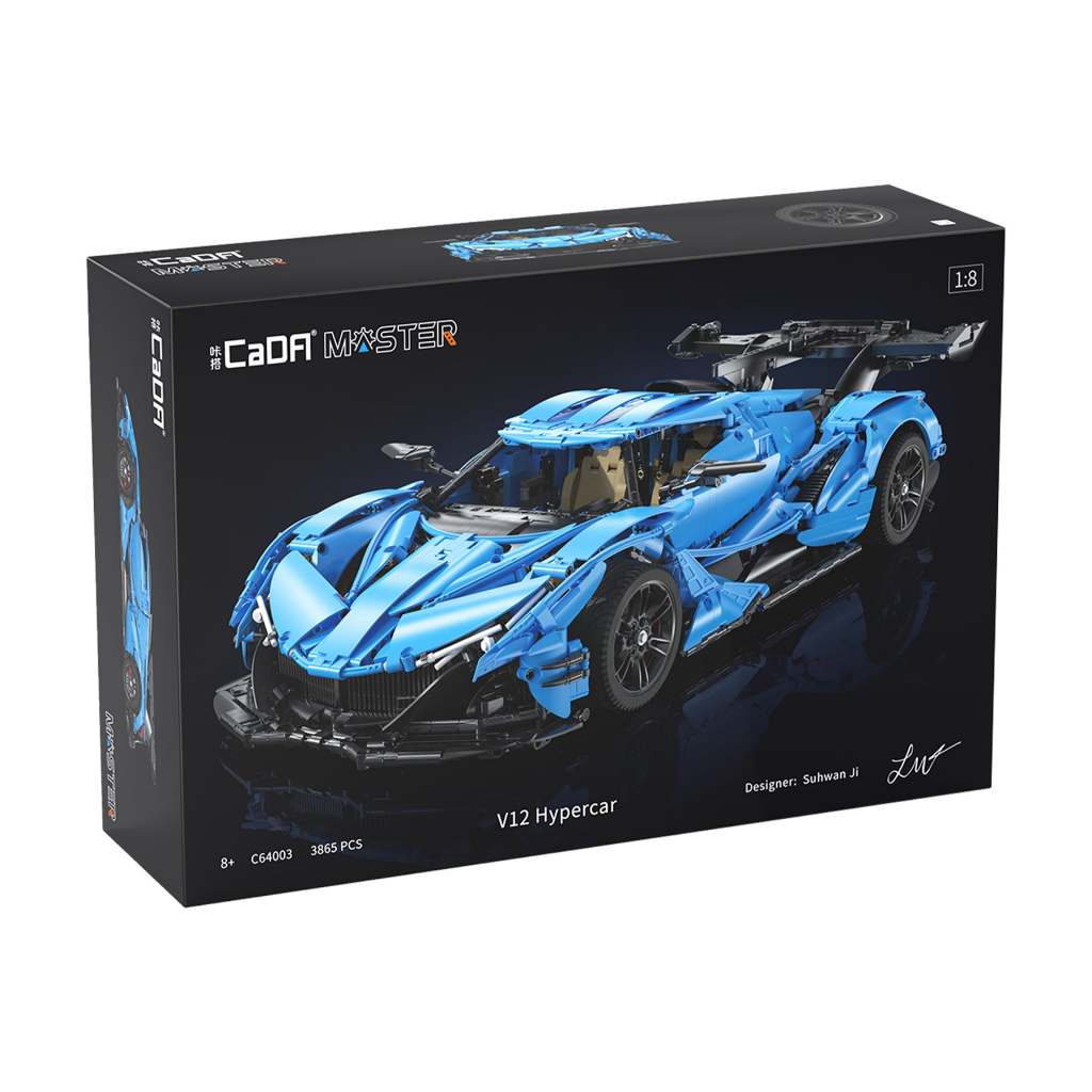 CaDA C64003 Technic Gumpert Apollo IE V12 Hypercar Static Version 1:8 ...