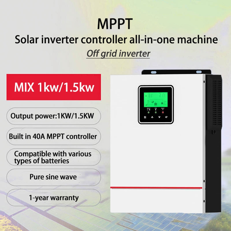 Zumax solar inverter 1000W/1500W pure sine wave inverter hybrid ...