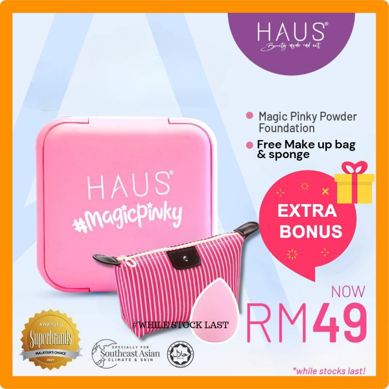SPECIAL BEDAK VIRAL MAGIC PINKY MICRO POWDER FOUNDATION. VIRAL.HAUS ...