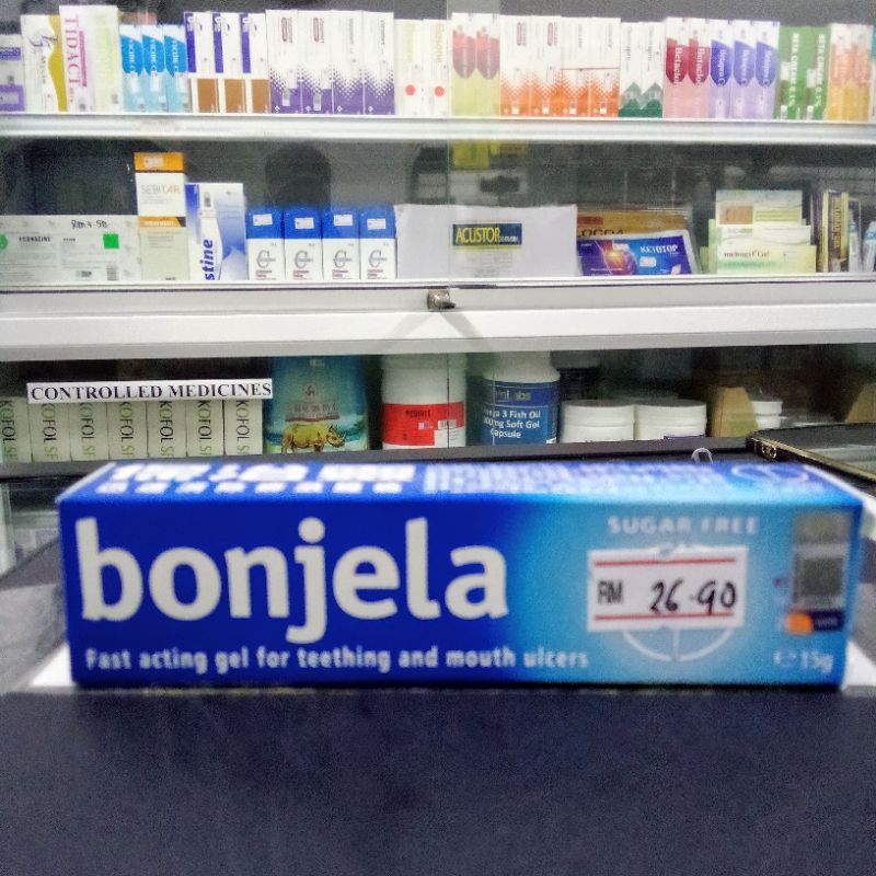 | BONJELA Fast Acting Gel For Teething and Mouth Ulcers ( sugar free ...