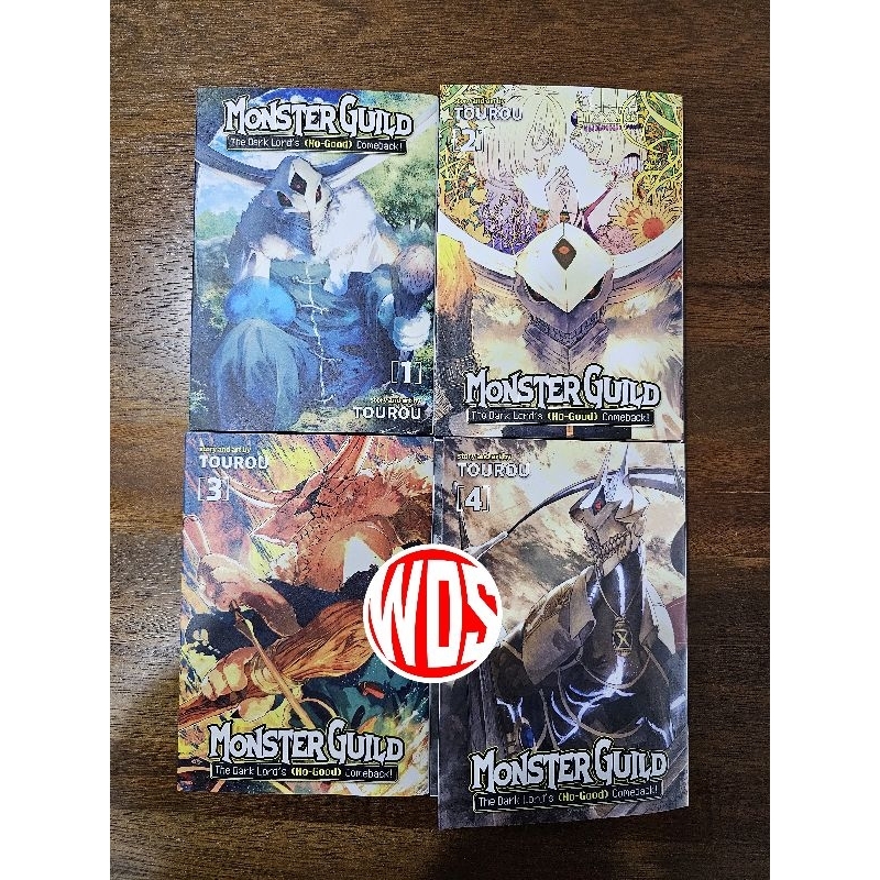 Manga : Monster Guild - The Dark Lord's (No-Good) Comeback! volume 1-4 ...