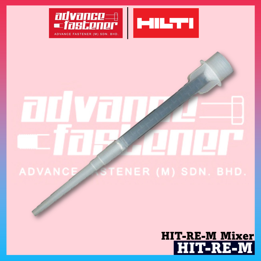 Hilti HIT-RE-M Mixer ( Mixers and extensions for injectable mortars ...
