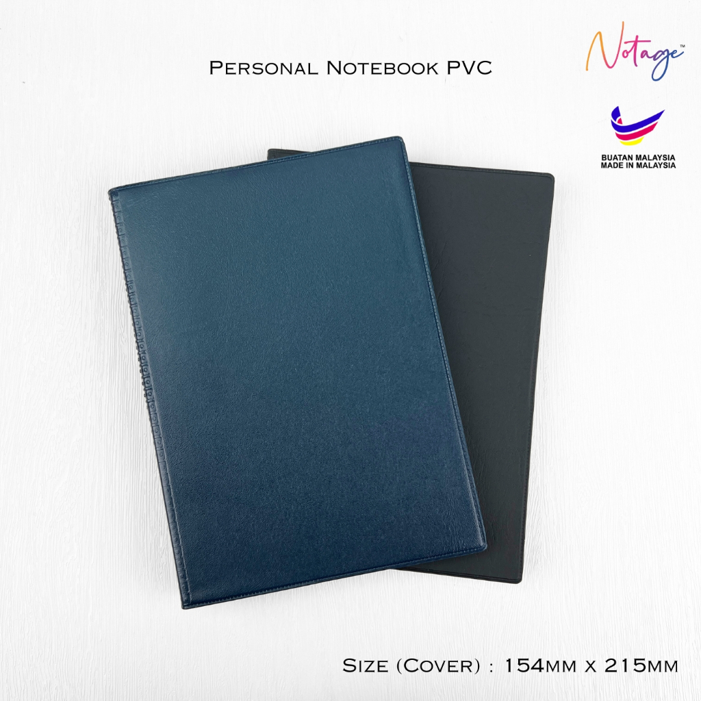 Personal/Office Notebook A5 Monthly 2025 Planner Calendar Quality PVC ...