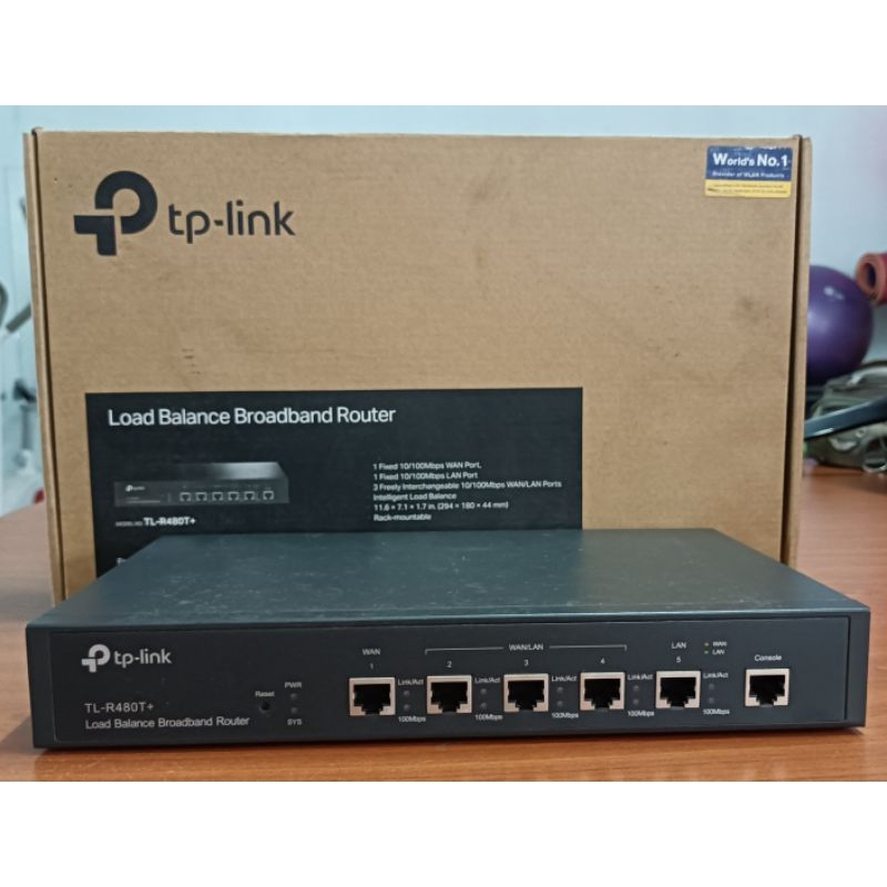 TP-Link TL-R480T+ Load Balance Broadband Router | Shopee Singapore